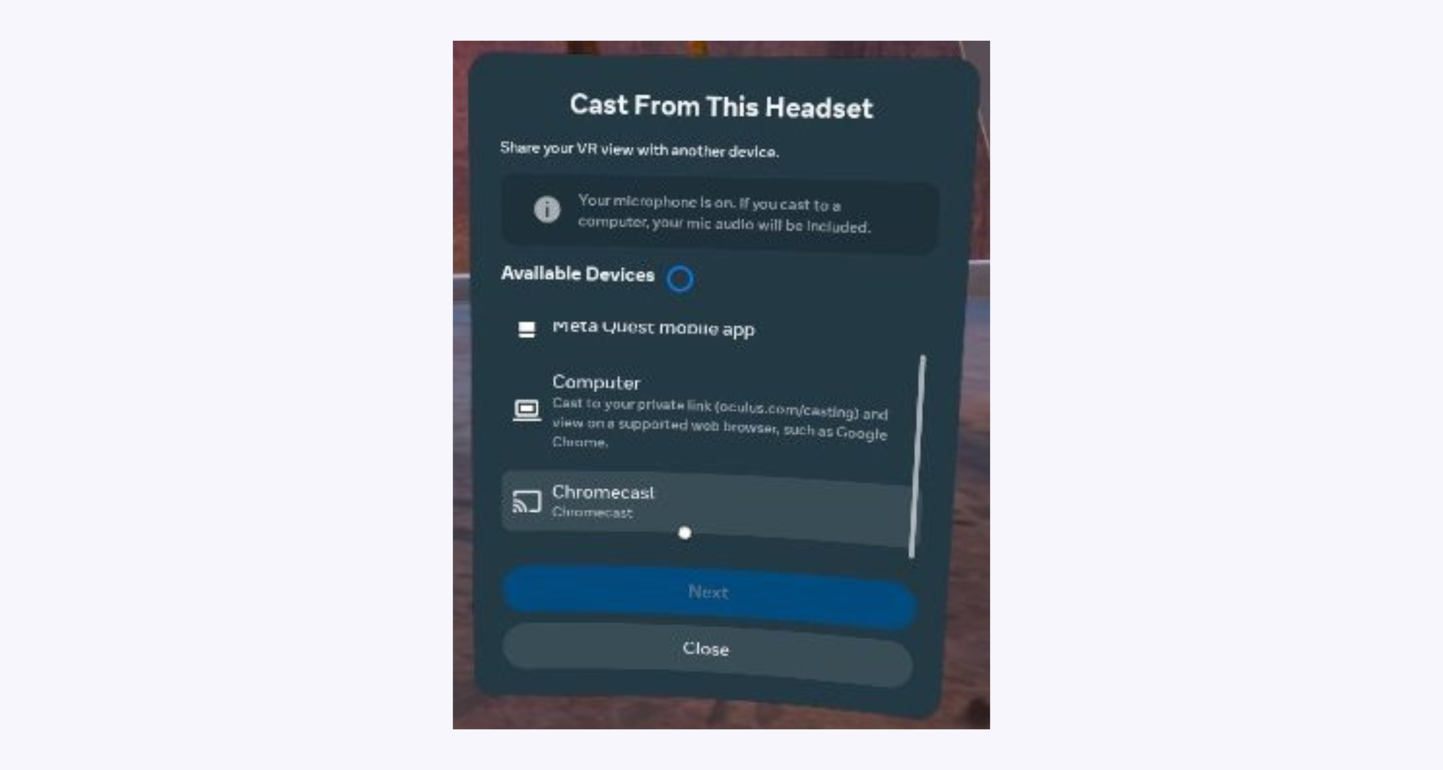 Casting to a Computer with Meta Quest – Inspirit